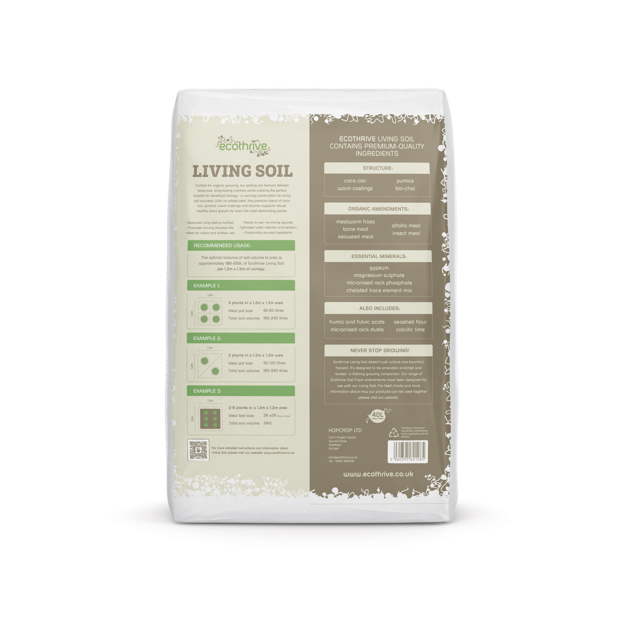 Ecothrive Living Soil - Organic Living Soil